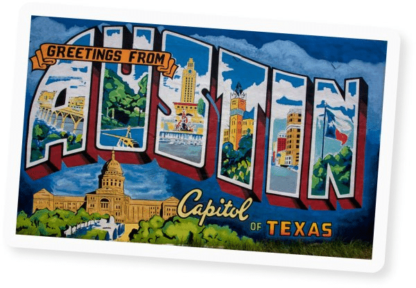 Austin Texas Postcards